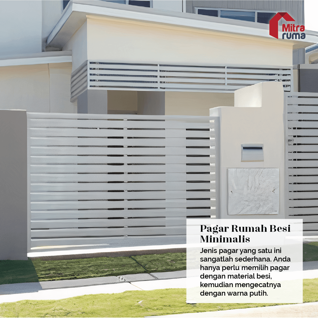 Lagi Renovasi Pagar Rumah? Yuk Kenali Jenis-Jenis Pagar Rumah ...