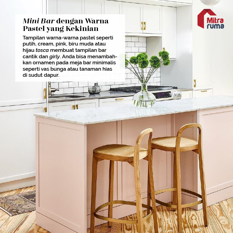 12 Desain Mini Bar Beserta Tips Memilihnya | Mitraruma