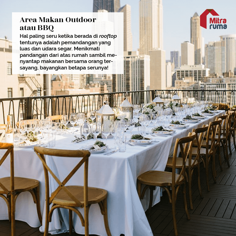 7 Referensi Desain Rooftop Rumah Yang Unik dan Cozy | Mitraruma