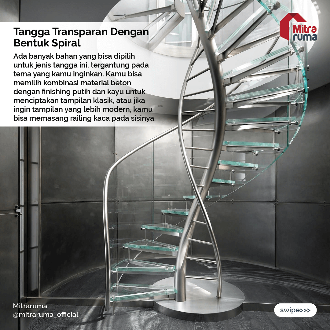 6 Model Tangga Rumah Minimalis dan Estetik | Mitraruma