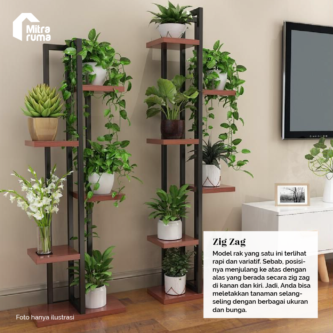 Kenali Rak Bunga dari Besi Holo, Lebih Kuat dan Awet | Mitraruma