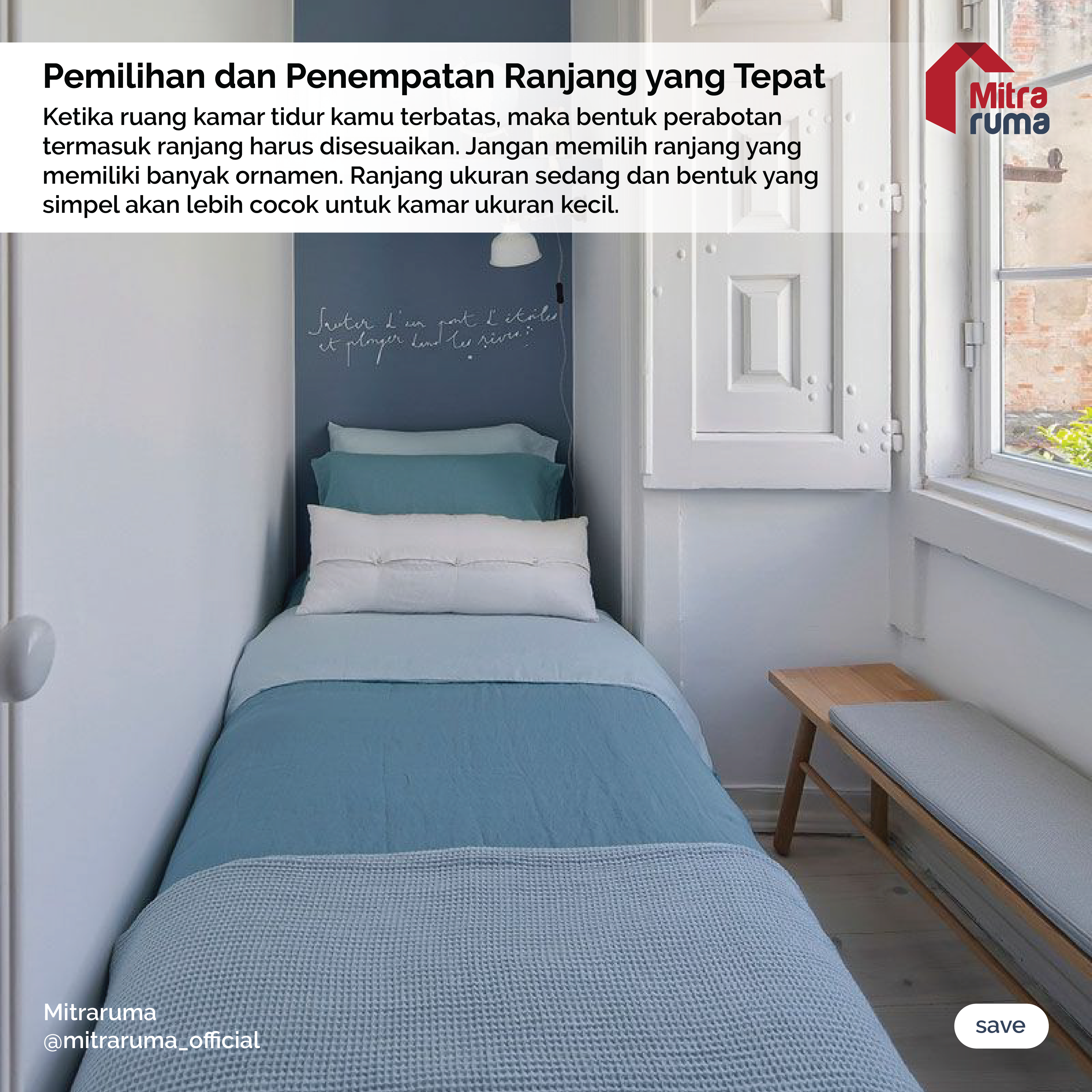 Tips Menata Kamar Tidur Sederhana | Mitraruma
