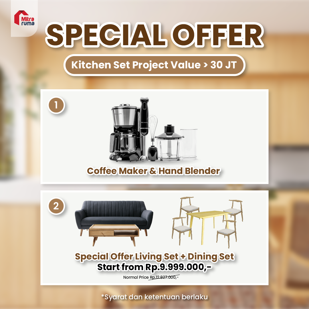 Kitchen Set Design Trend: Back To Nature and Warm | Mitraruma