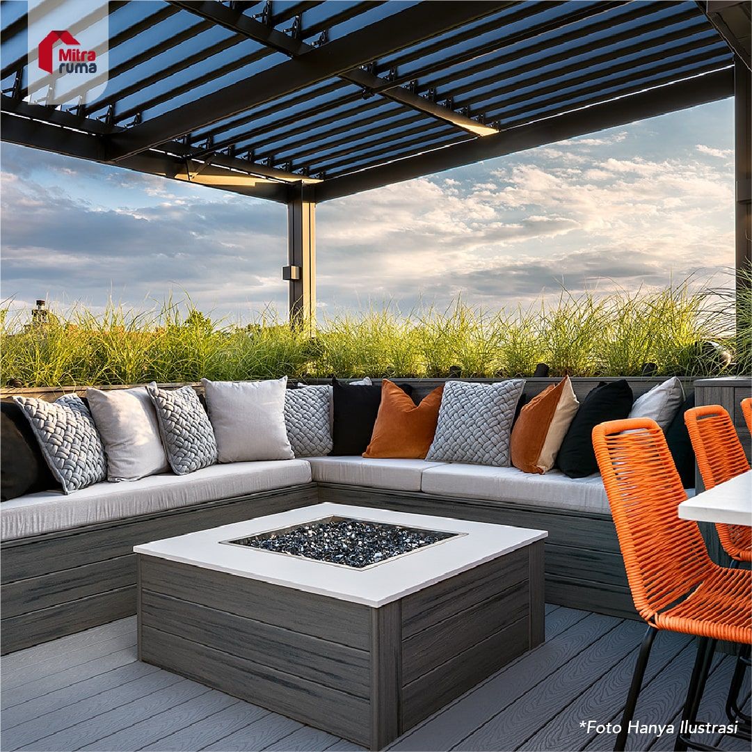 5 Inspirasi Desain Rooftop Rumah Minimalis | Mitraruma